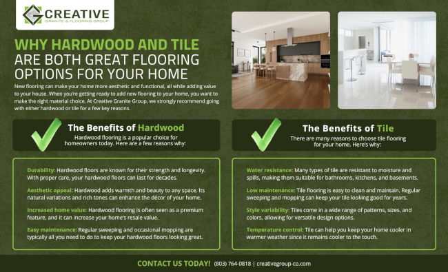 Why Hardwood and Tile are Both Great Flooring Options for Your Home ...